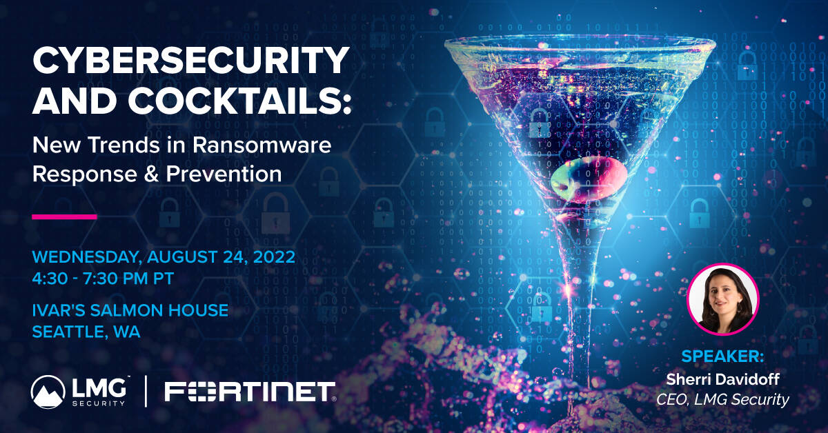 Cybersecurity and Cocktails: New Trends in Ransomware Response and Prevention | LMG Security